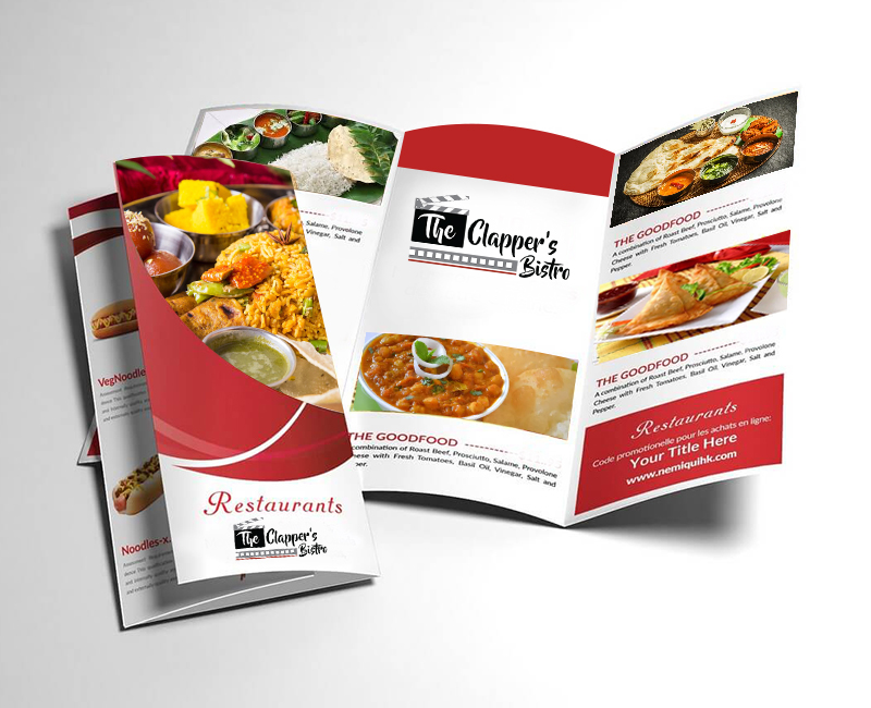 Food Brochure Portfolio